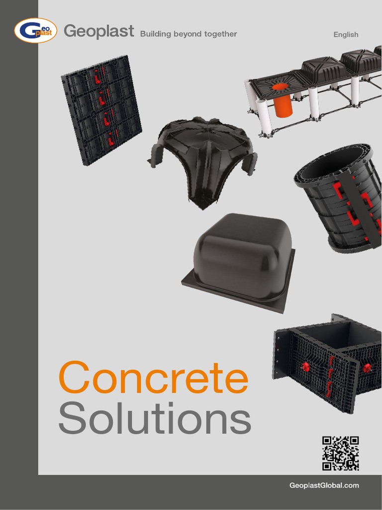 GEOPLAST Concrete Solutions Brochure en | PDF | Concrete | Basement