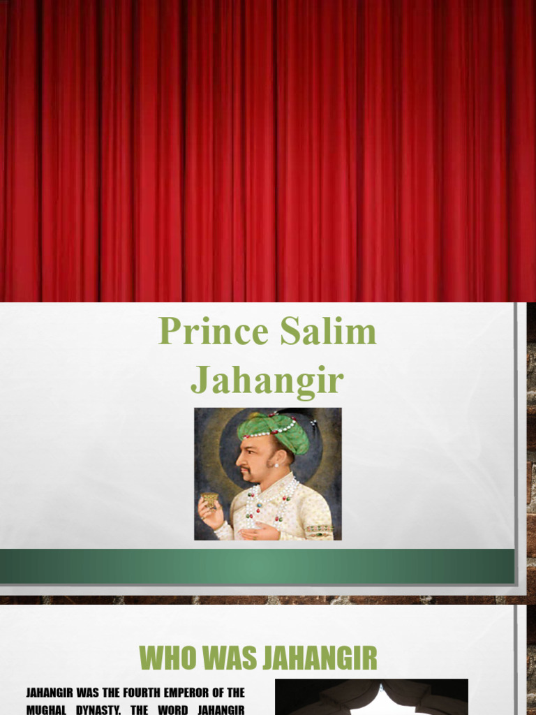 Prince Salim Jahangir | PDF | Mughal Empire