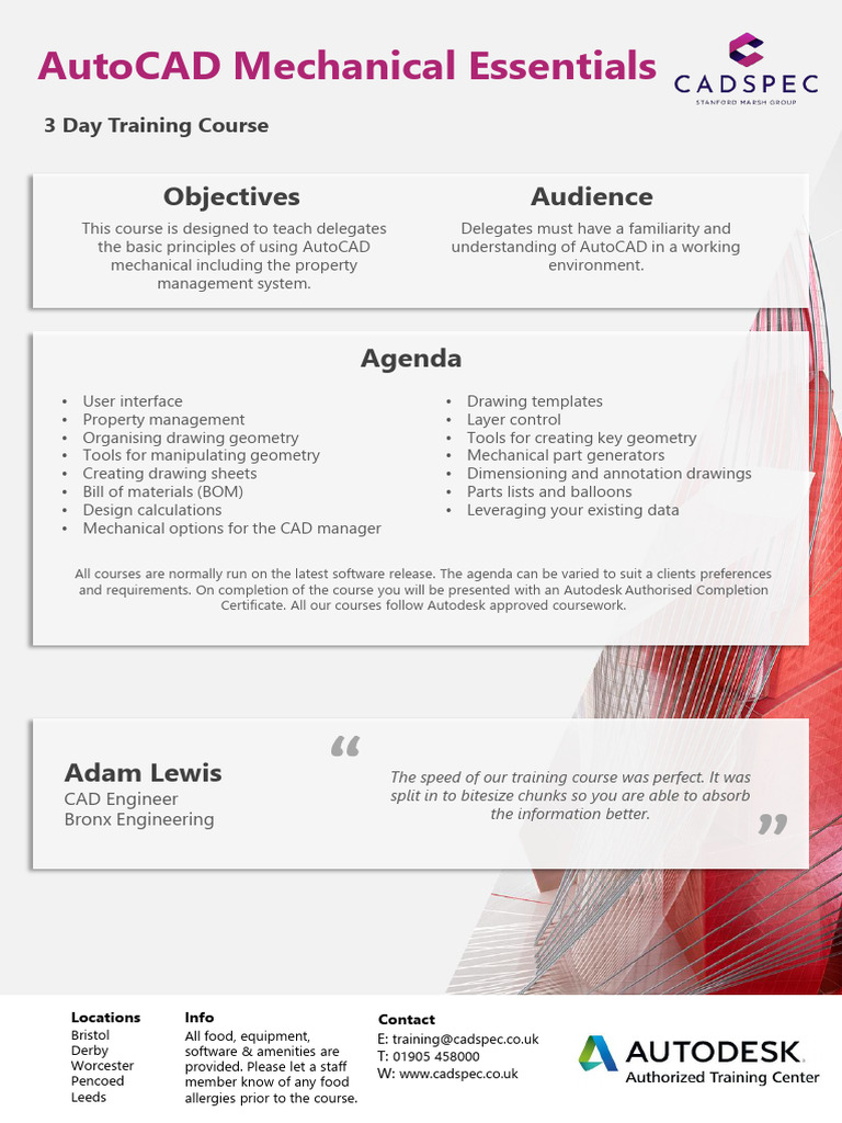AutoCAD Mechanical Essentials | PDF