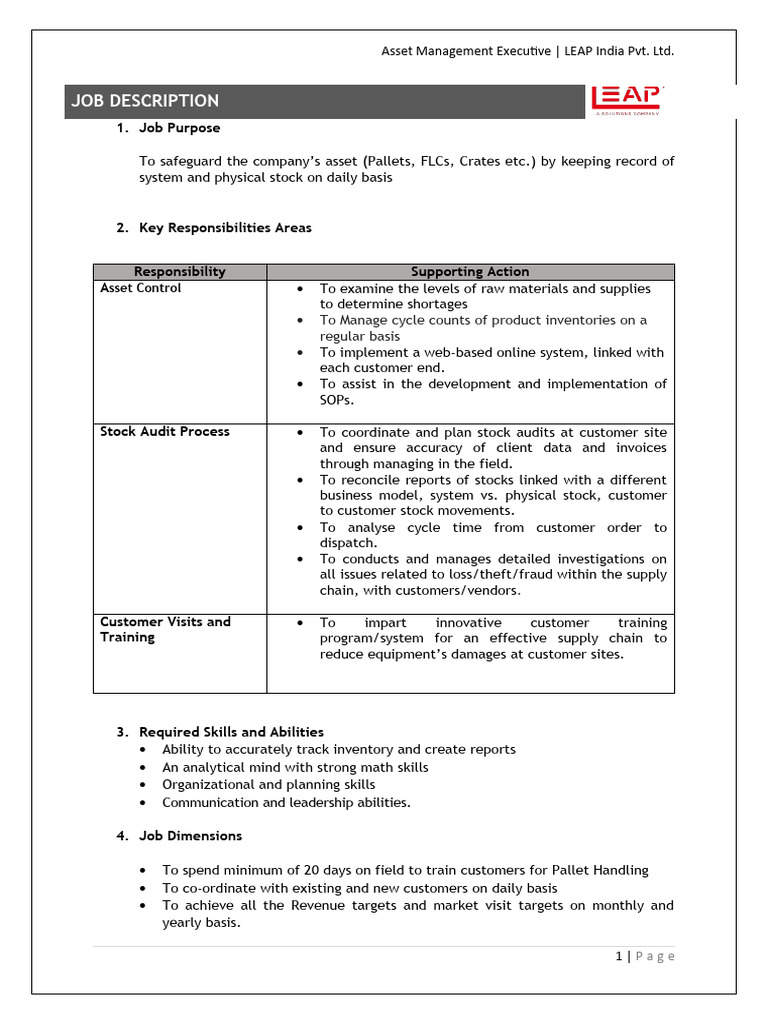 Asset Management - Executive | PDF | Inventory | Asset Management