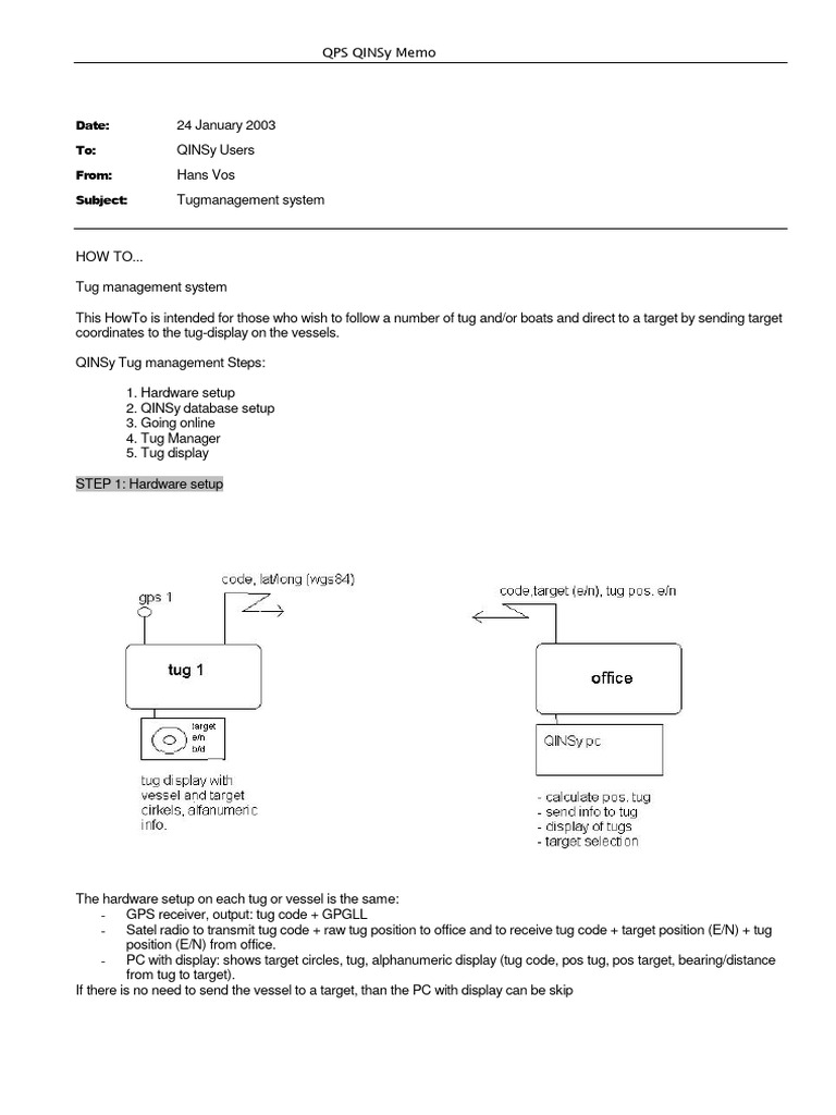 Howto Tug Management | PDF | Tugboat | Databases