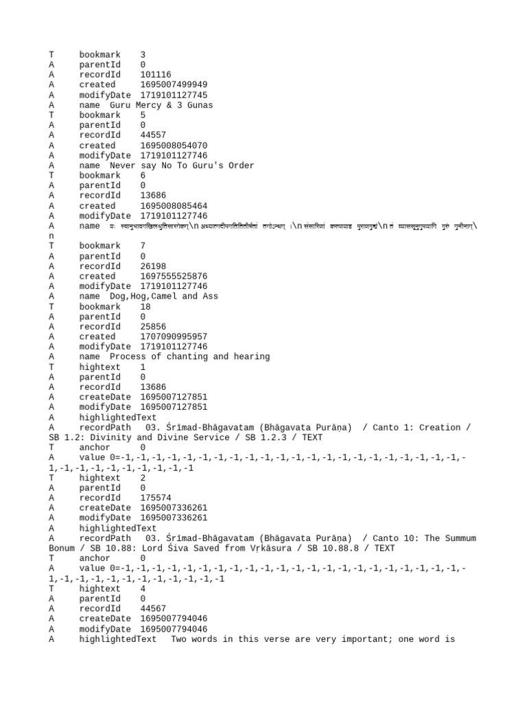 Custom Refs | PDF | Bhagavata Purana | Indian Philosophy