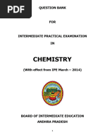 Class 12 Chemistry Record Book | PDF