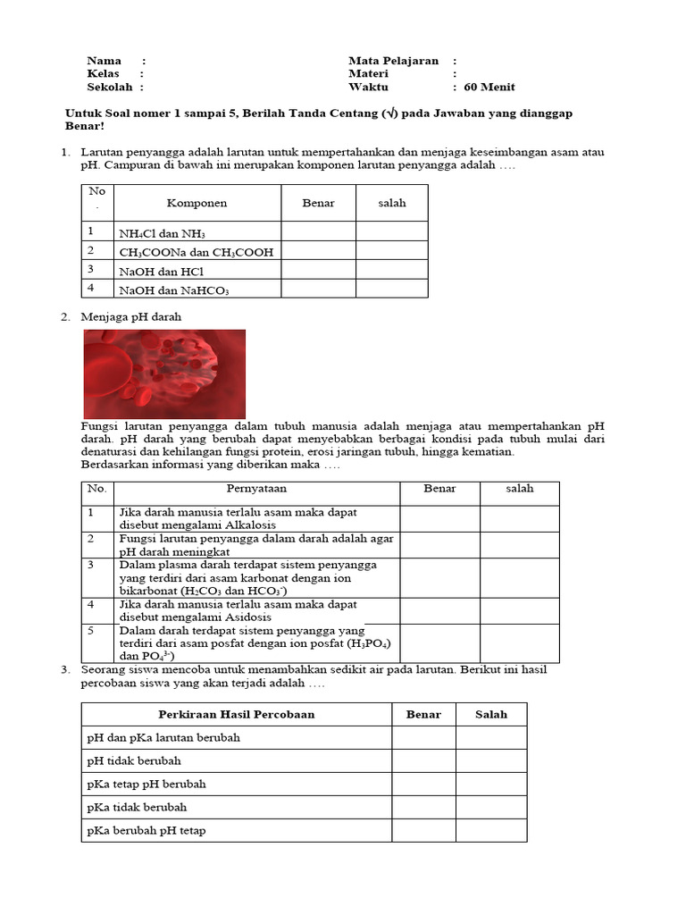 Soal Taksonomi Bloom | PDF