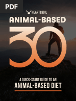 Quick-Start Guide to Animal-Based Diet | PDF | Vegetable Oil | Fat