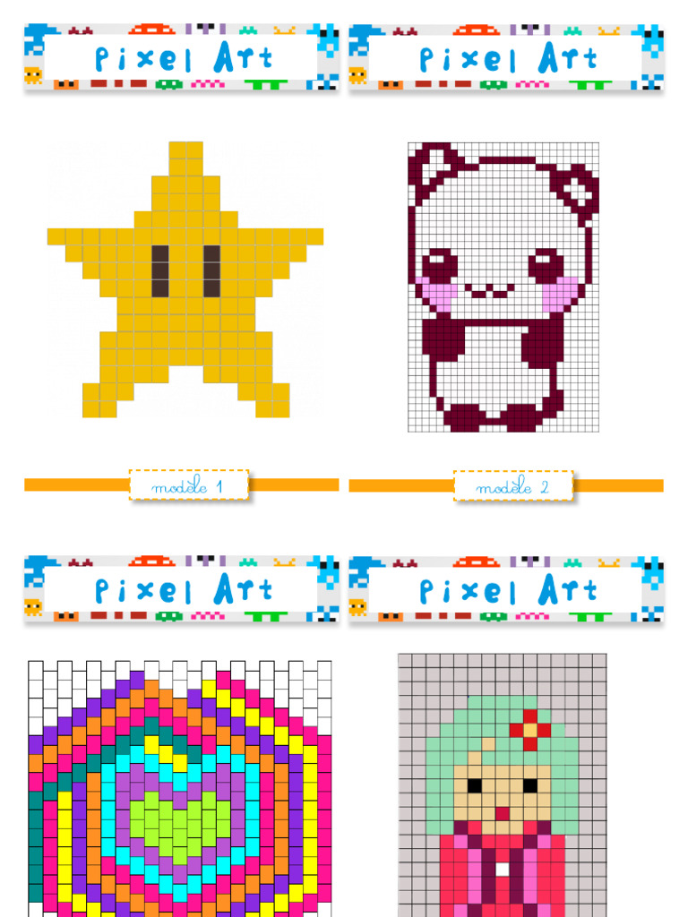 pixel art fichier 1 | PDF