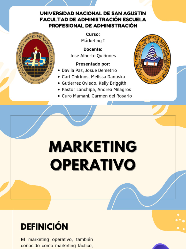 Márketing Operativo | PDF | Marketing | Business