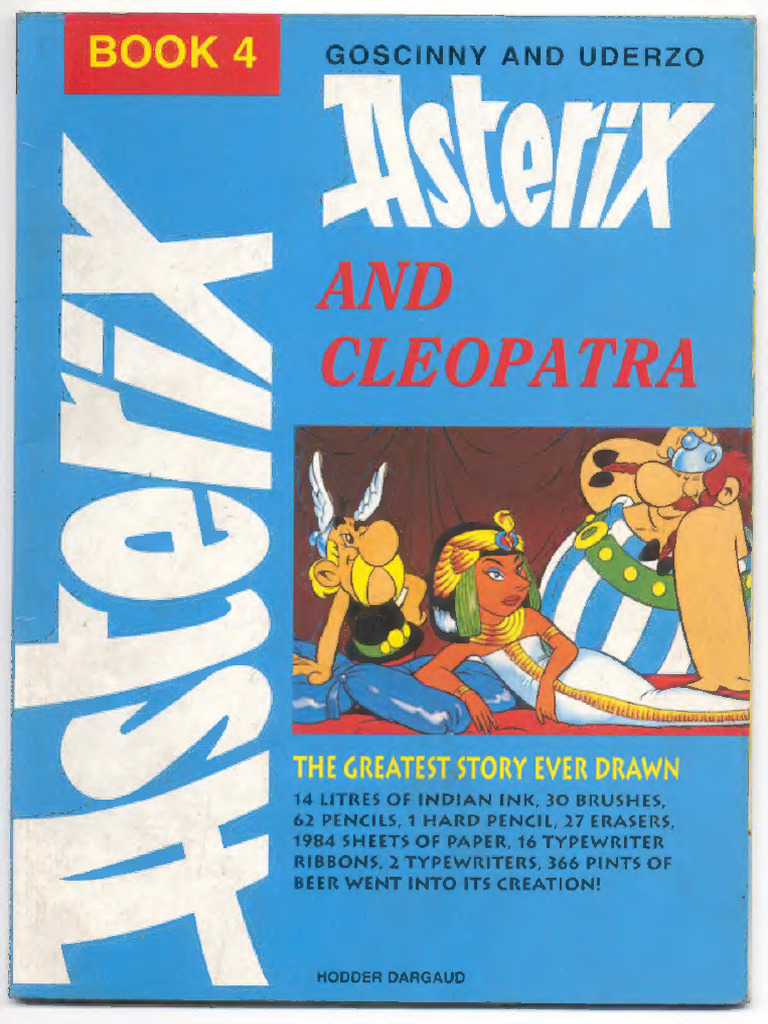 06 Asterix and Cleopatra Text | PDF | Comics Anthologies