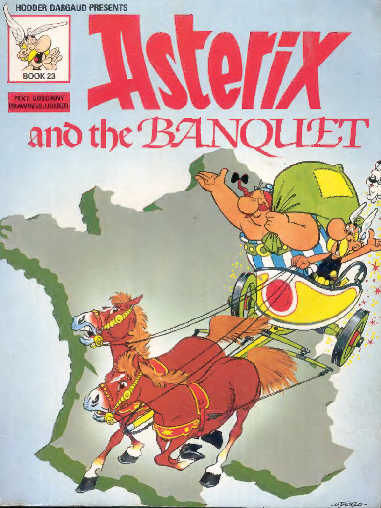 05 Asterix and The Banquet Text | PDF