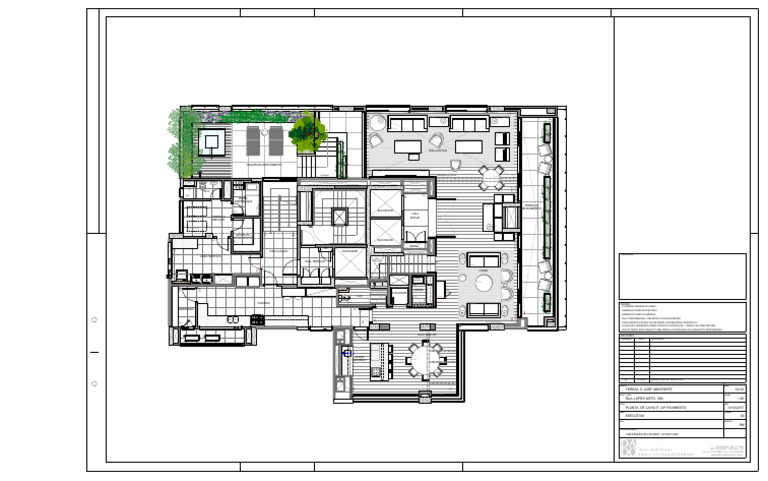 TJM Arq Ex 001a Planta Layout r00 | PDF