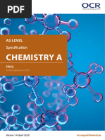 OCR A Level Biology A (H420) Specification | PDF | Endoplasmic ...