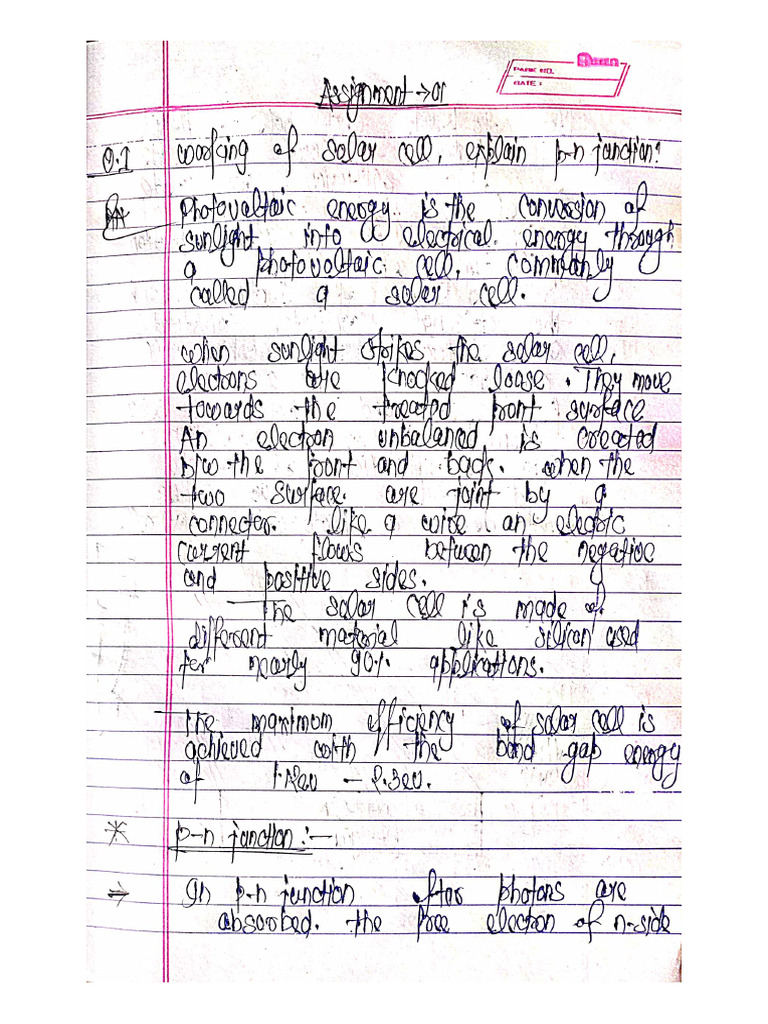 Renewable Energy Assessment (1-2) | PDF