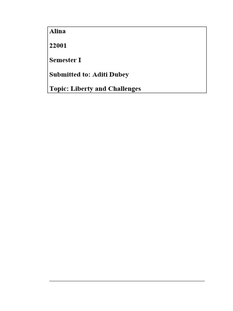 POl SC | PDF | Liberty | Economic Freedom