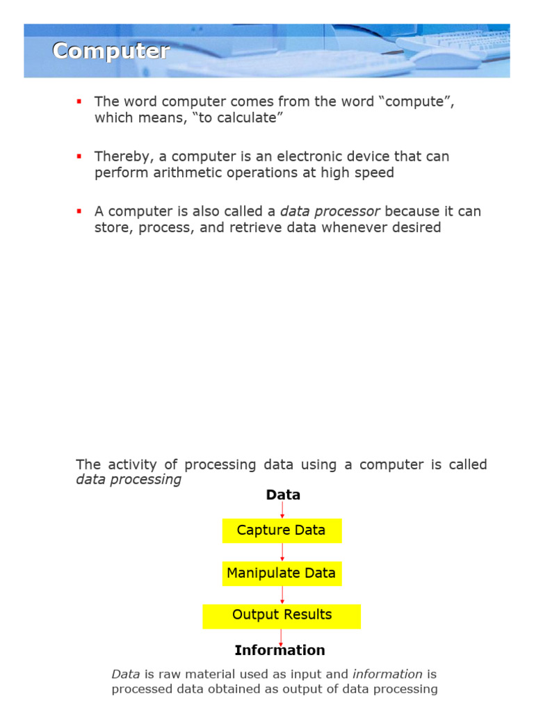 Computer Fundamentals Unit 1 & Unit 4 | PDF | Computer Data Storage | Central Processing Unit