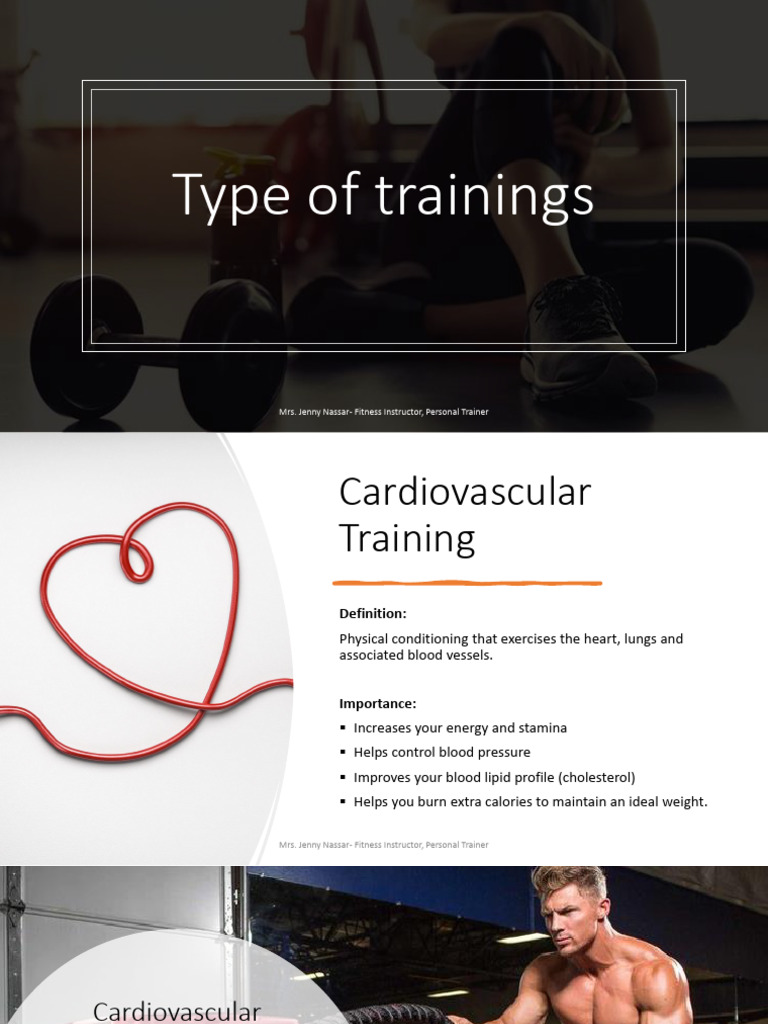 Topic 5 - Type of Trainings and Sets | PDF | Physical Fitness | High ...