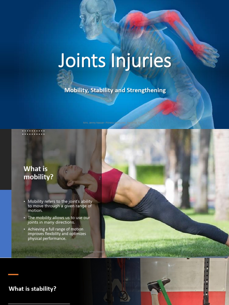Topic 4 - Mobility and Stability | PDF | Shoulder | Hip