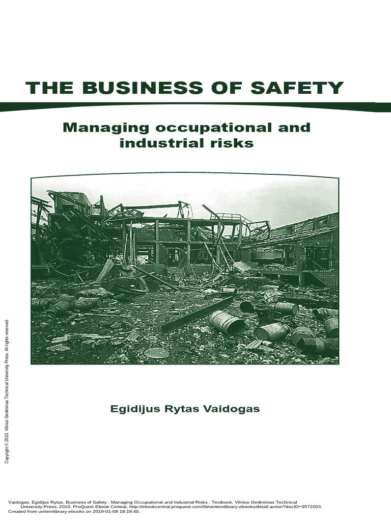 Business of Safety Managing Occupational and Industrial Risks Textbook ... Business of Safety Managing Occupational and Industrial Risks Textbook ...