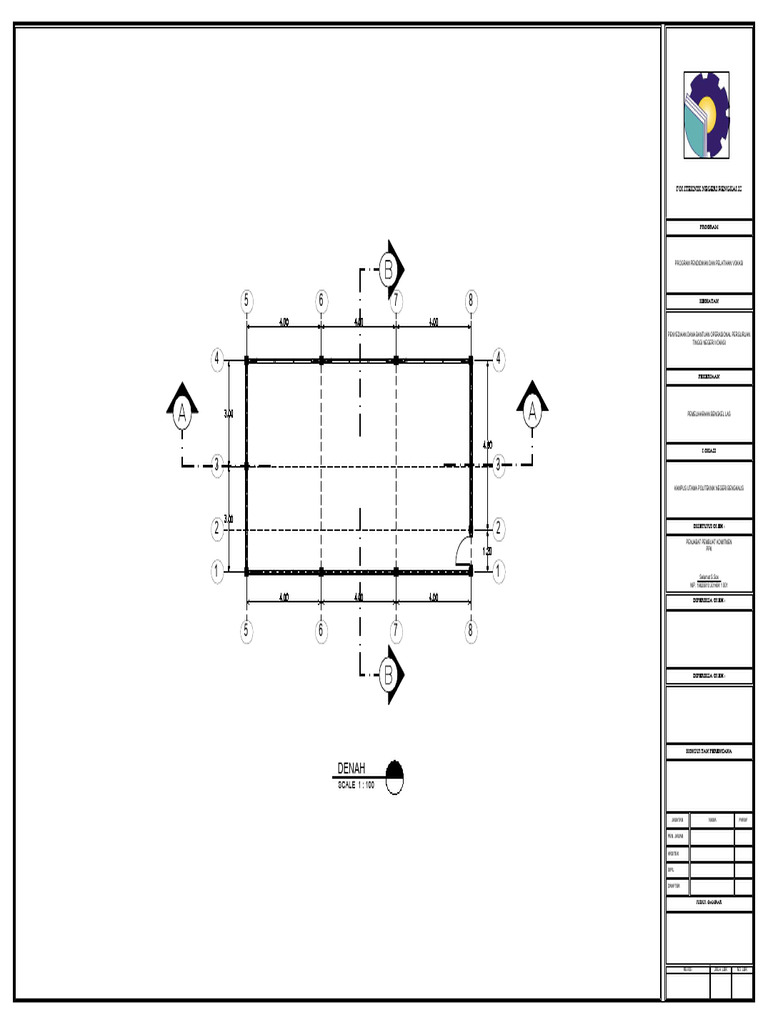 Gambar Denah Gedung | PDF