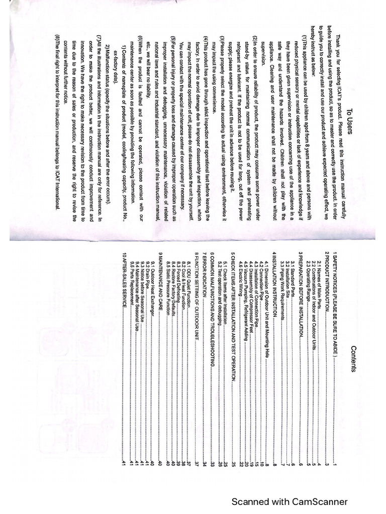 Climatiseur Manuel Rtec DRV Programmation | PDF