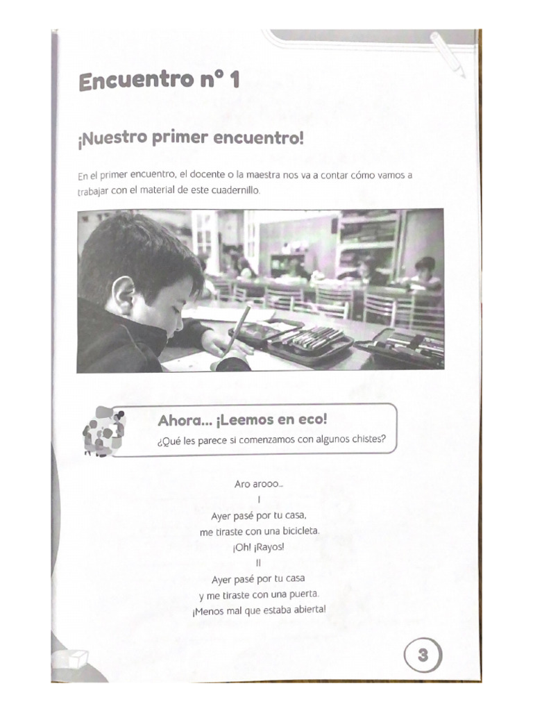 ¡Nuestro Primer Encuentro! | PDF