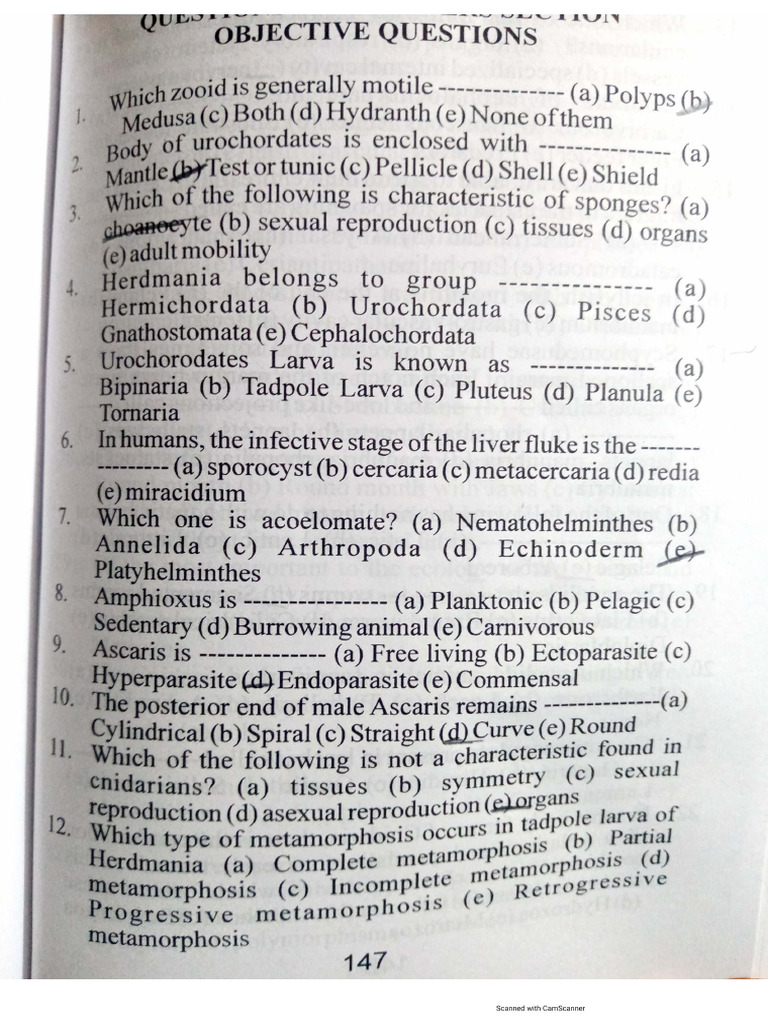 Bio 103 Questions | PDF