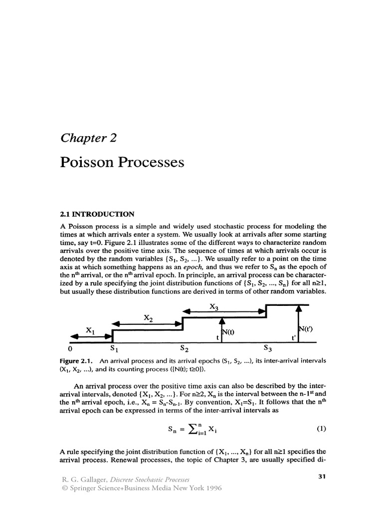 Poisson Process | Download Free PDF | Random Variable | Probability Density Function