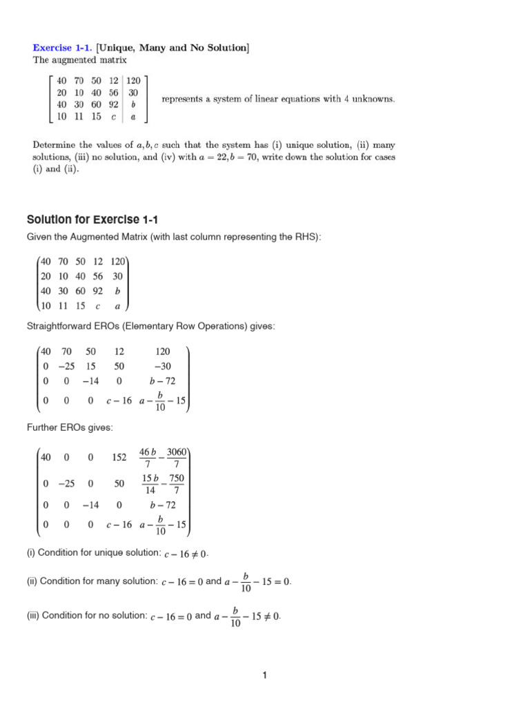 23S2 IE2107 LA Tutorial Soln | PDF | Eigenvalues And Eigenvectors | Mathematical Objects