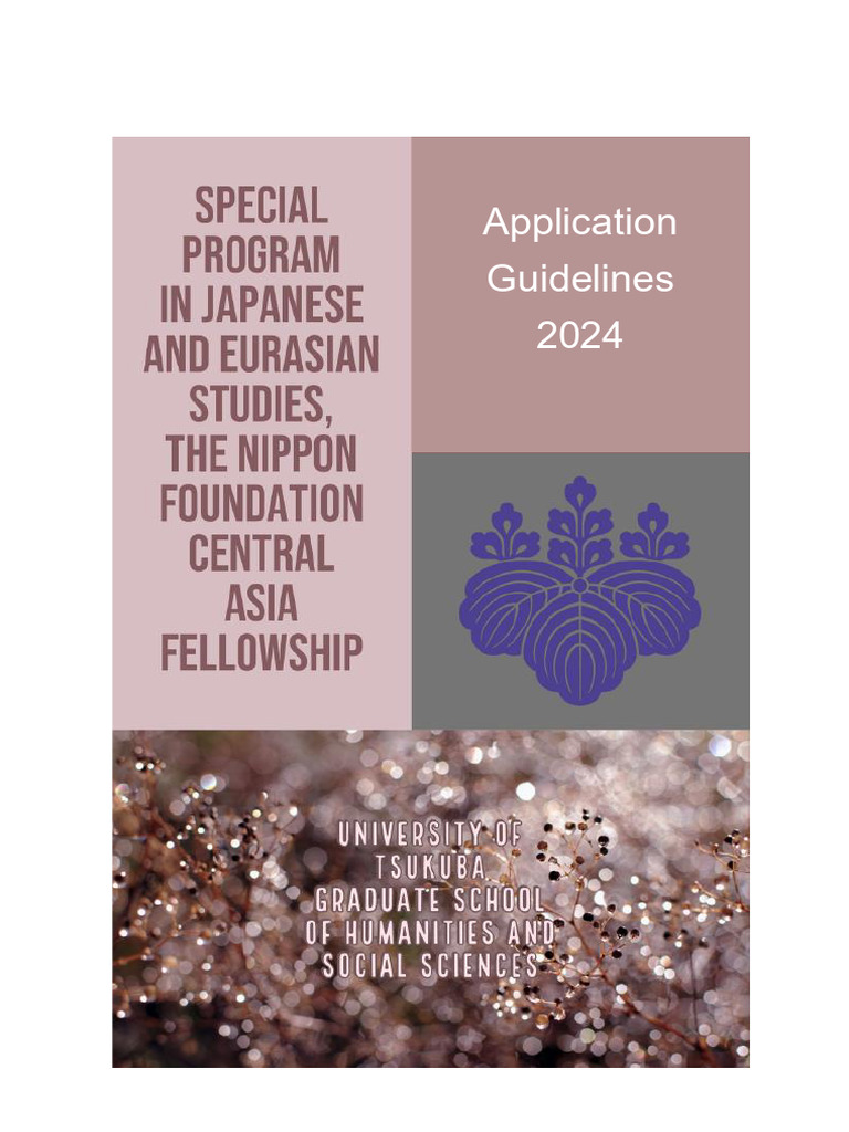 SPJES 2024 Application Guidelines | PDF | University | Thesis