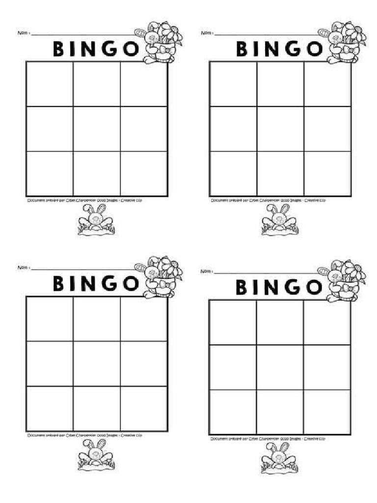 Bingo Sheet | PDF