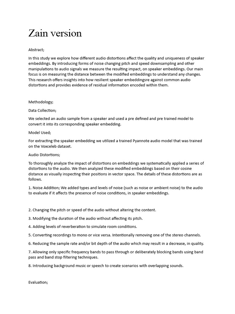 Feature Ablation Studies | PDF | Loudspeaker | Distortion