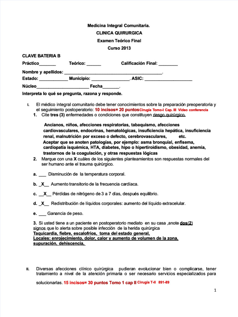 Examen Final de Medicina Comunitaria | PDF | Reanimación cardiopulmonar | Pecho