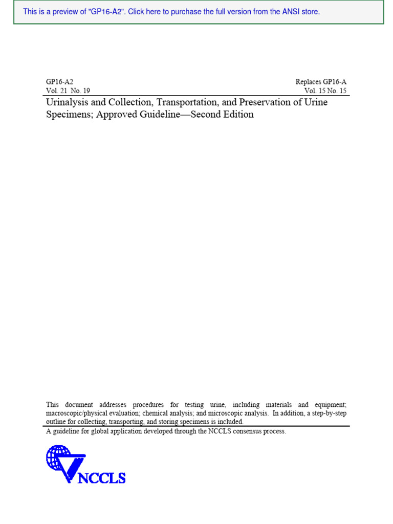 Nccls | PDF | Medicine | Consensus Decision Making