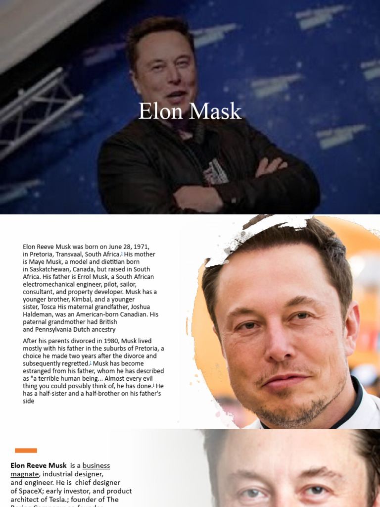Elon Musk | PDF | Elon Musk
