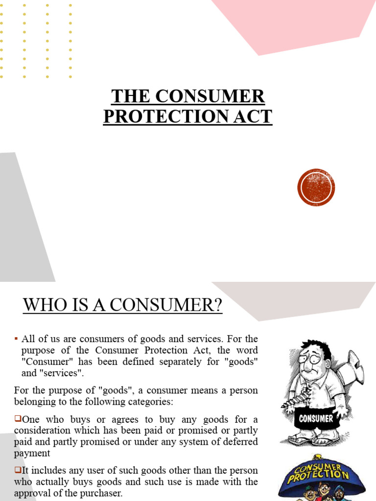 Consumer Protecton Act (PSDA-Economics) 2022 | PDF | E Commerce ...