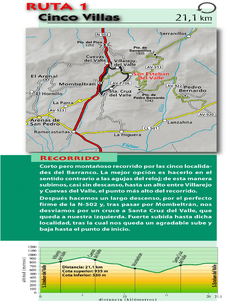 folleto rutas cicloturistas | PDF