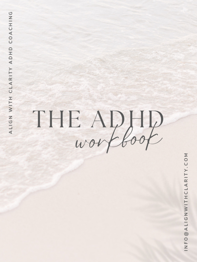 ADHD Workbook | PDF | Attention Deficit Hyperactivity Disorder ...