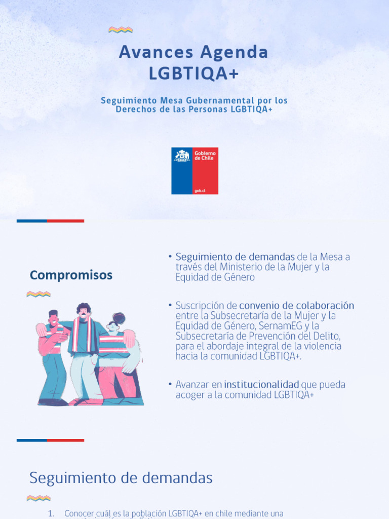 Avances Agenda LGBTIQA Gobierno de Chile 2023 1704767362 | PDF | Ministerio (Departamento de ...