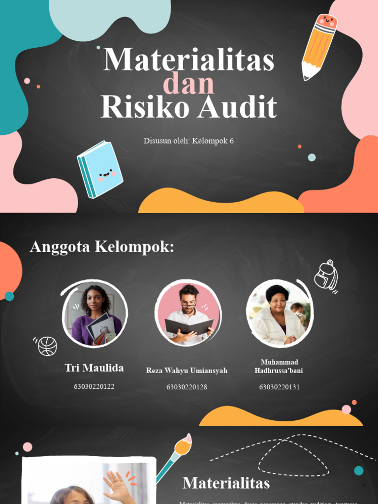 Kel.6 Materialitas Dan Risiko Audit | PDF