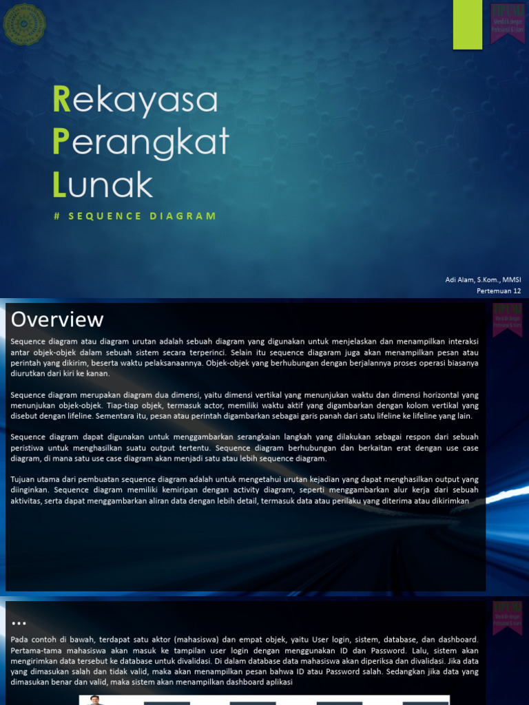 RPL 12 SequenceDiagram | PDF