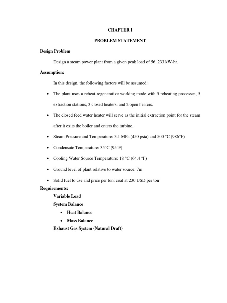 Zuniega Steam PP | PDF | Physical Chemistry | Energy Technology
