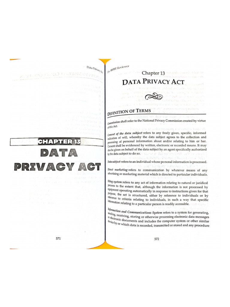 data privacy act | PDF