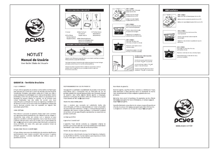 Pcyes Manual Notus-T | PDF