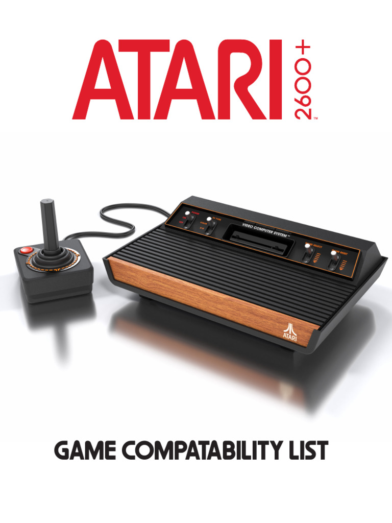 Jogos Compatíveis Atari 2600+ | PDF