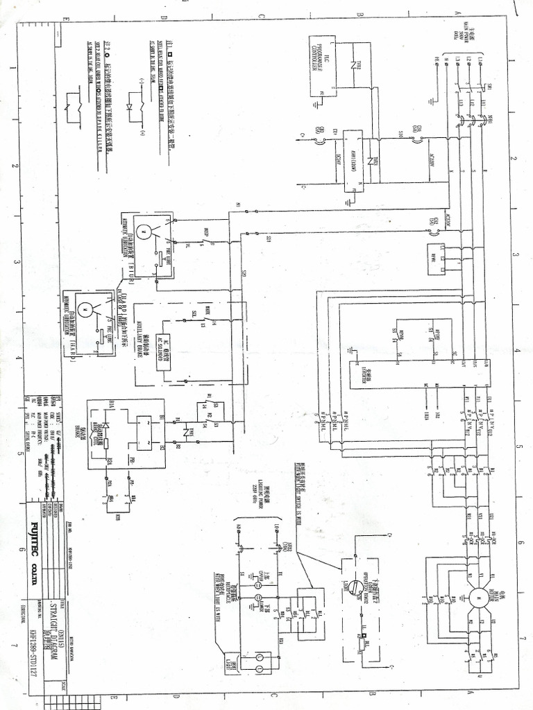 Fujitec Escalera Diagramas | PDF