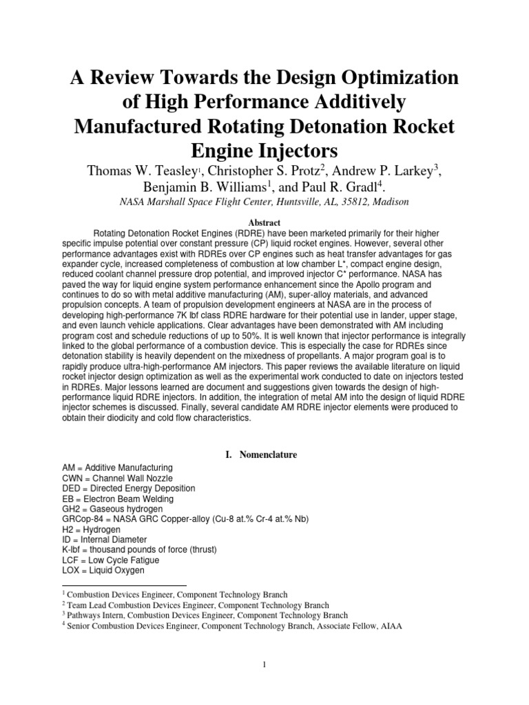 A Review Towards The Design Optimization of High Performance Additively ...