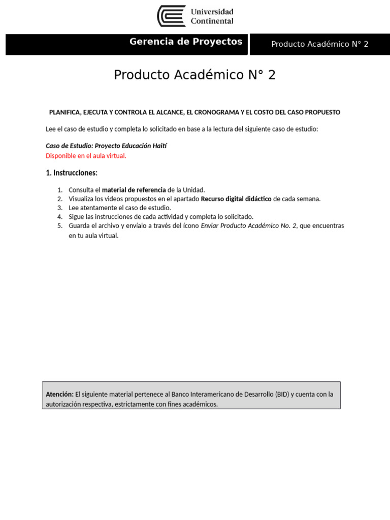 Producto Acad Mico N2 Entregable | PDF | Economias