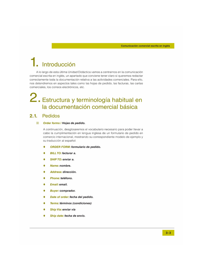 Documentos Comerciales | PDF