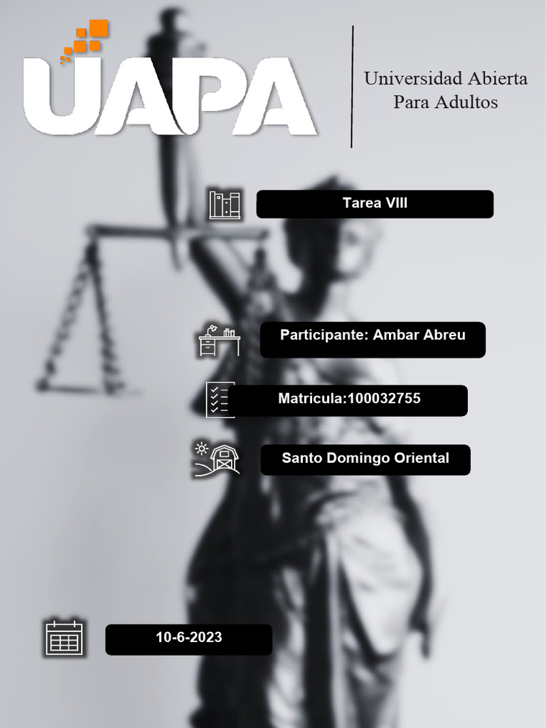 Tarea VIII - Licda Ambar Abreu | PDF