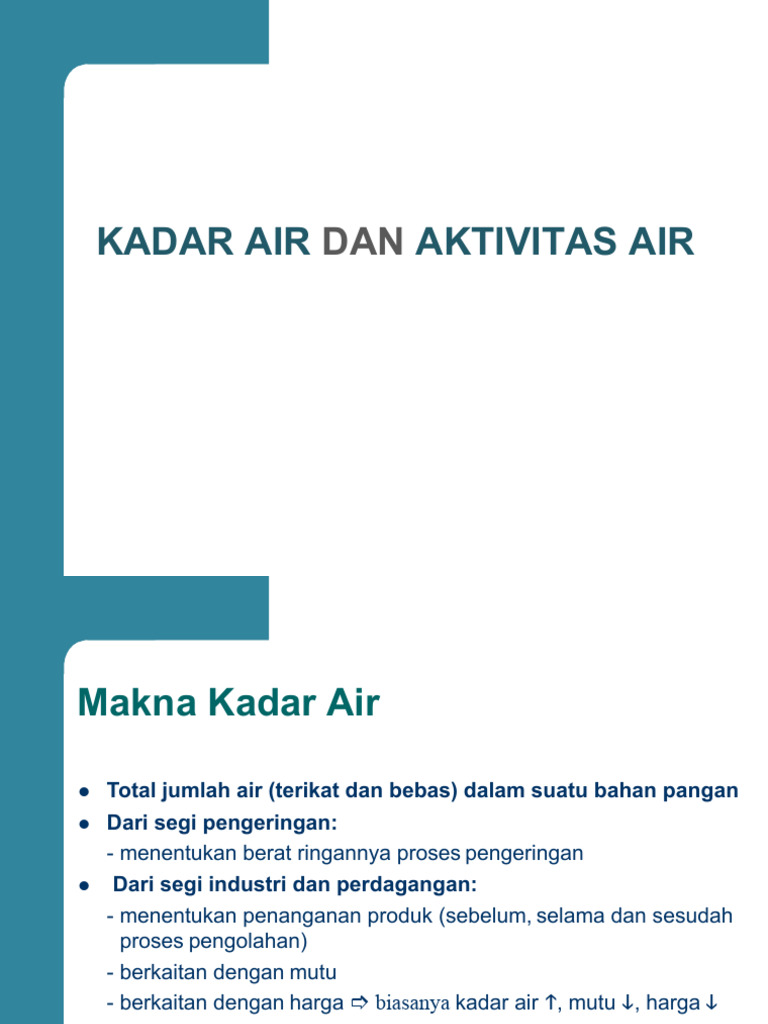 Kimia AIR - Bagian 2 | PDF