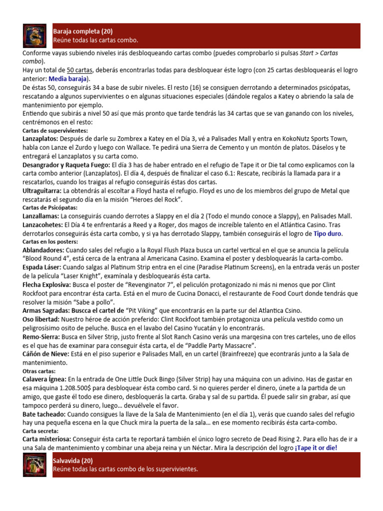Dead Rising 2 | PDF